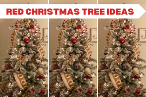 15 Cute Red Christmas Tree Decor Ideas To Try This Year - Simplymarla