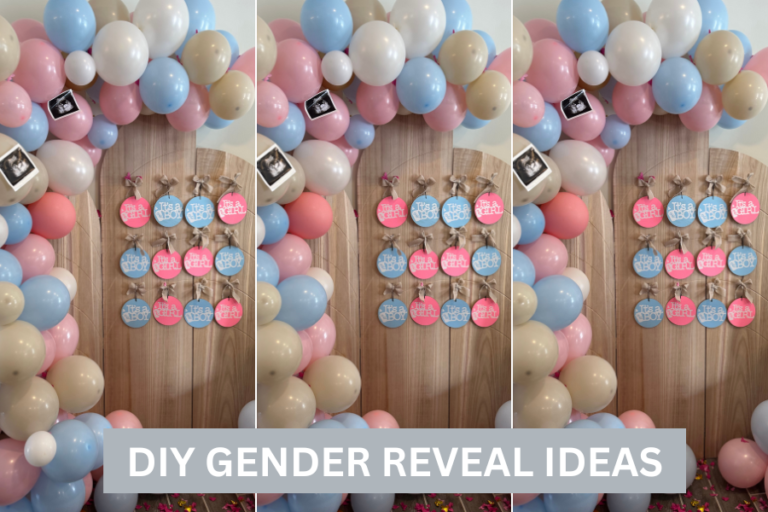 21 Creative and Exciting DIY Gender Reveal Ideas to Share the Big News ...
