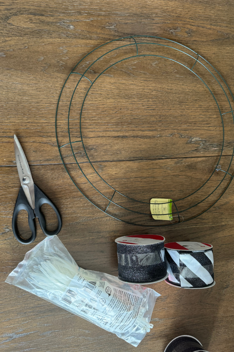 Easy and Affordable DIY Halloween Wreath - Simplymarla