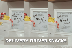 15 Amazing Delivery Driver Snack Ideas To Try Right Now - Simplymarla