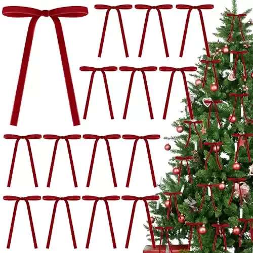 Everything You Wanted To Know About Velvet Bows On Christmas Tree