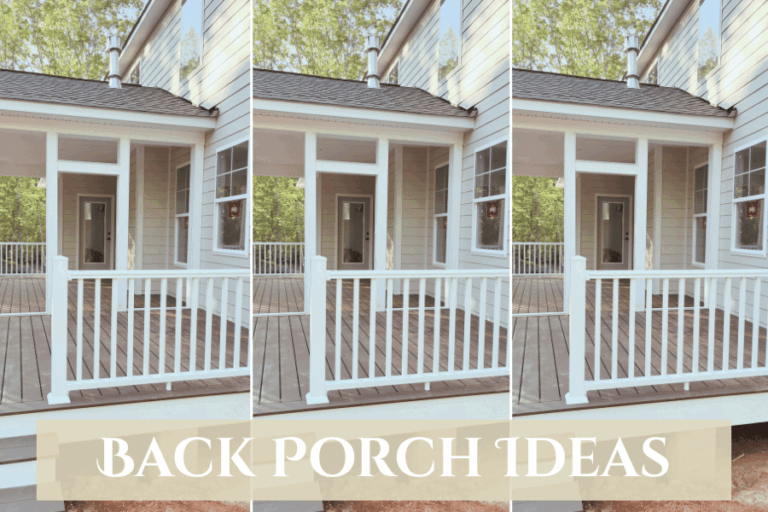 17 Back Porch Ideas That Will Transform Your Outdoor Space